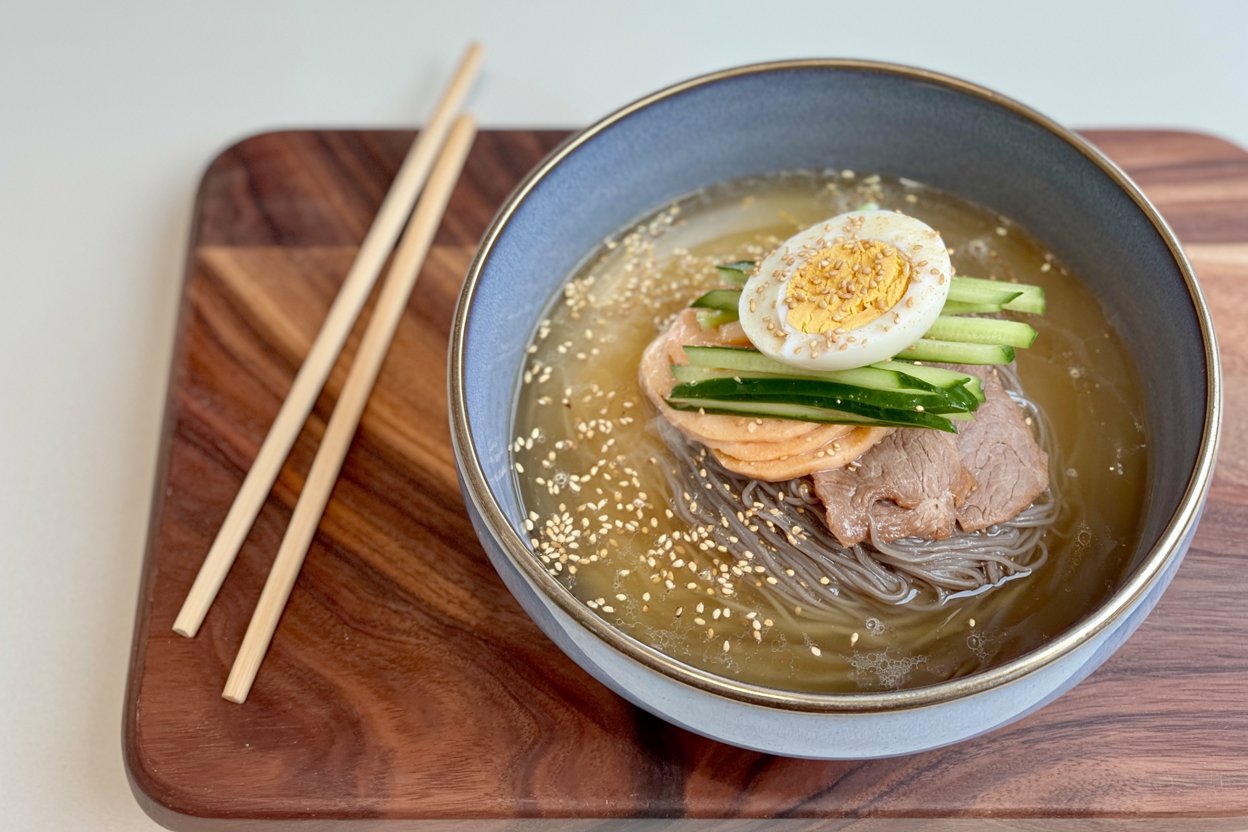 Mul Naengmyeon (Korean Cold Noodles) - Ramen Rater