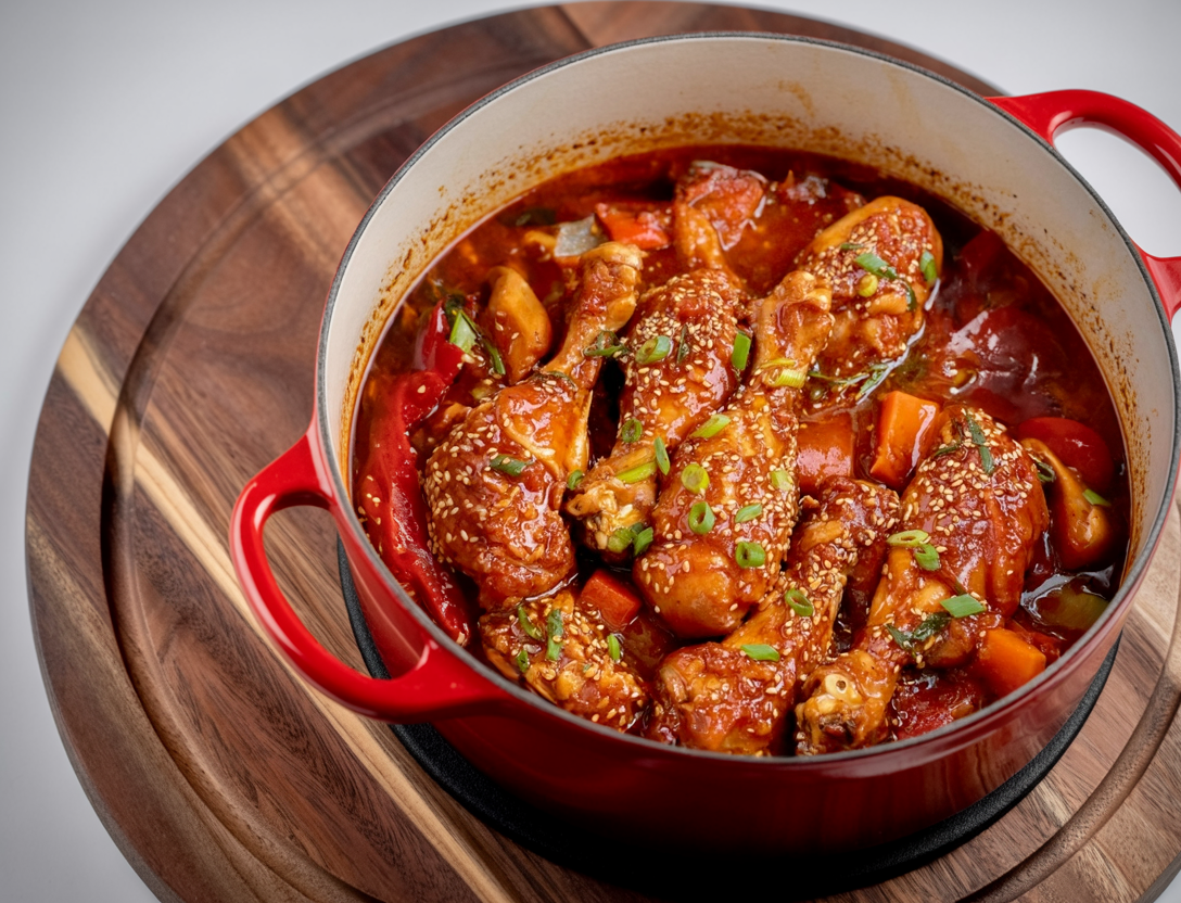 Korean Spicy Chicken Stew (Dakdoritang) - Ramen Rater